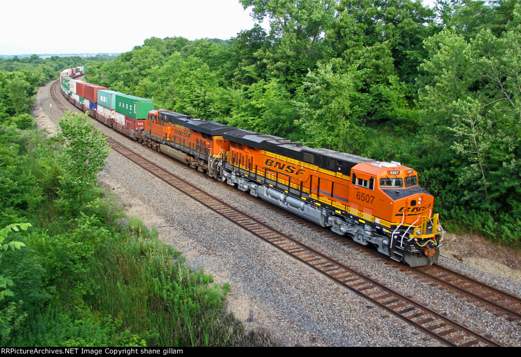 BNSF 6507 Another New and Clean C4 Gevo!!